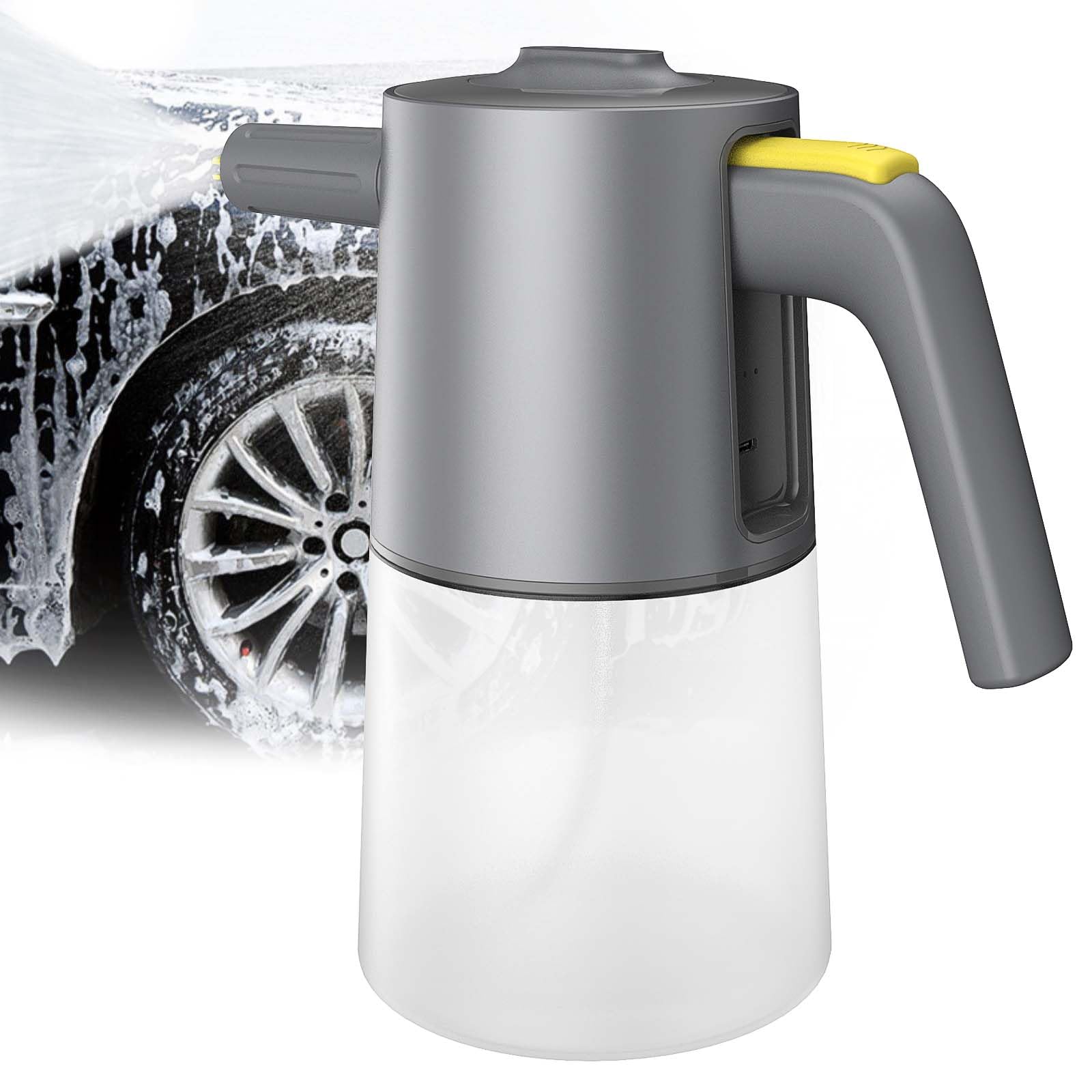 Amazon.com: Teleenzoon 1L Electric Foam Sprayer Car Wash with Safety ...