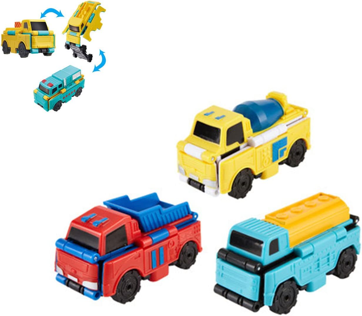 Amazon.com: JJJ Reverse Car Toy Set, 3pcs Car Toy Play Set ...