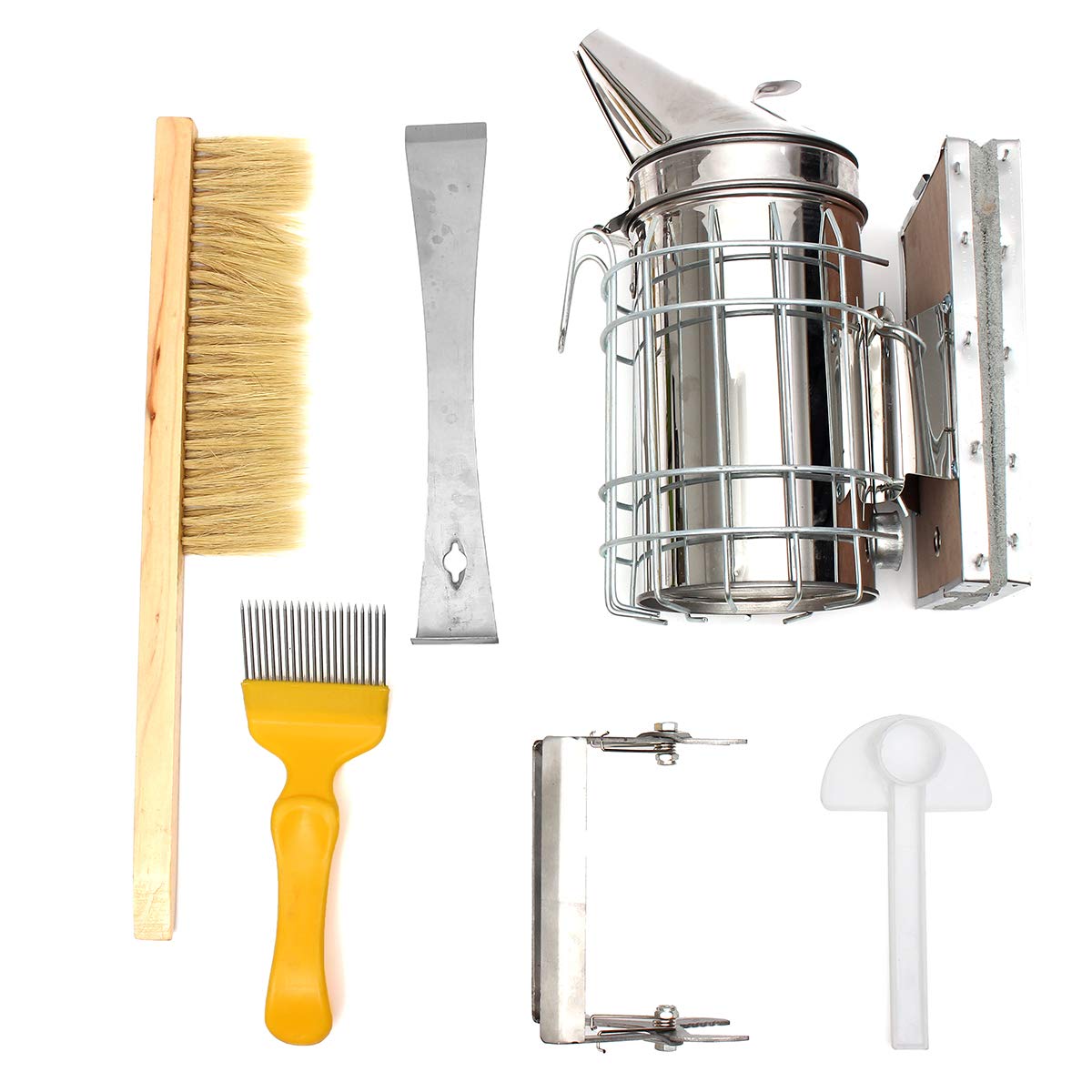 Buy Janolia Beekeeping Tool Kit, 6 IN 1 Including Uncapping Fork Tool ...