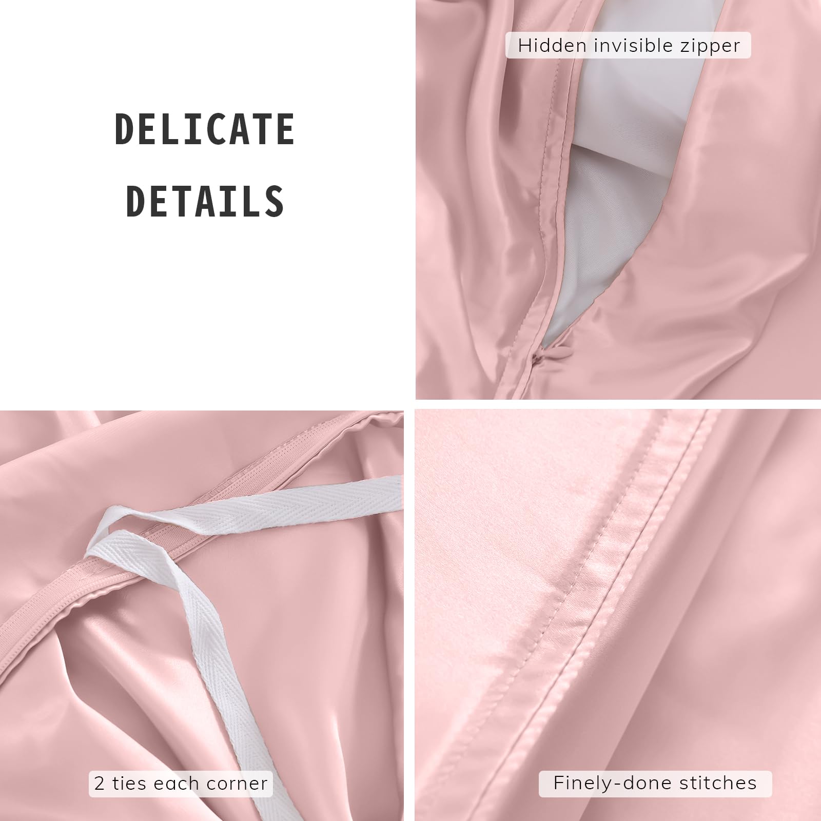 Snapklik.com : PROMEED 100% Mulberry Silk Duvet Cover Full Size, Both ...