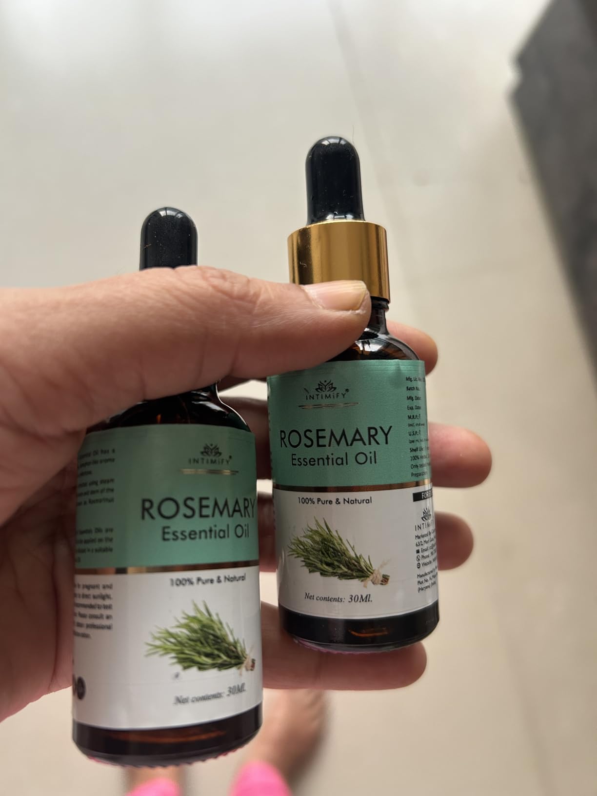 INTIMIFY Rosemary Essential Oil For Hair 30ML*2 : Amazon.in: Beauty