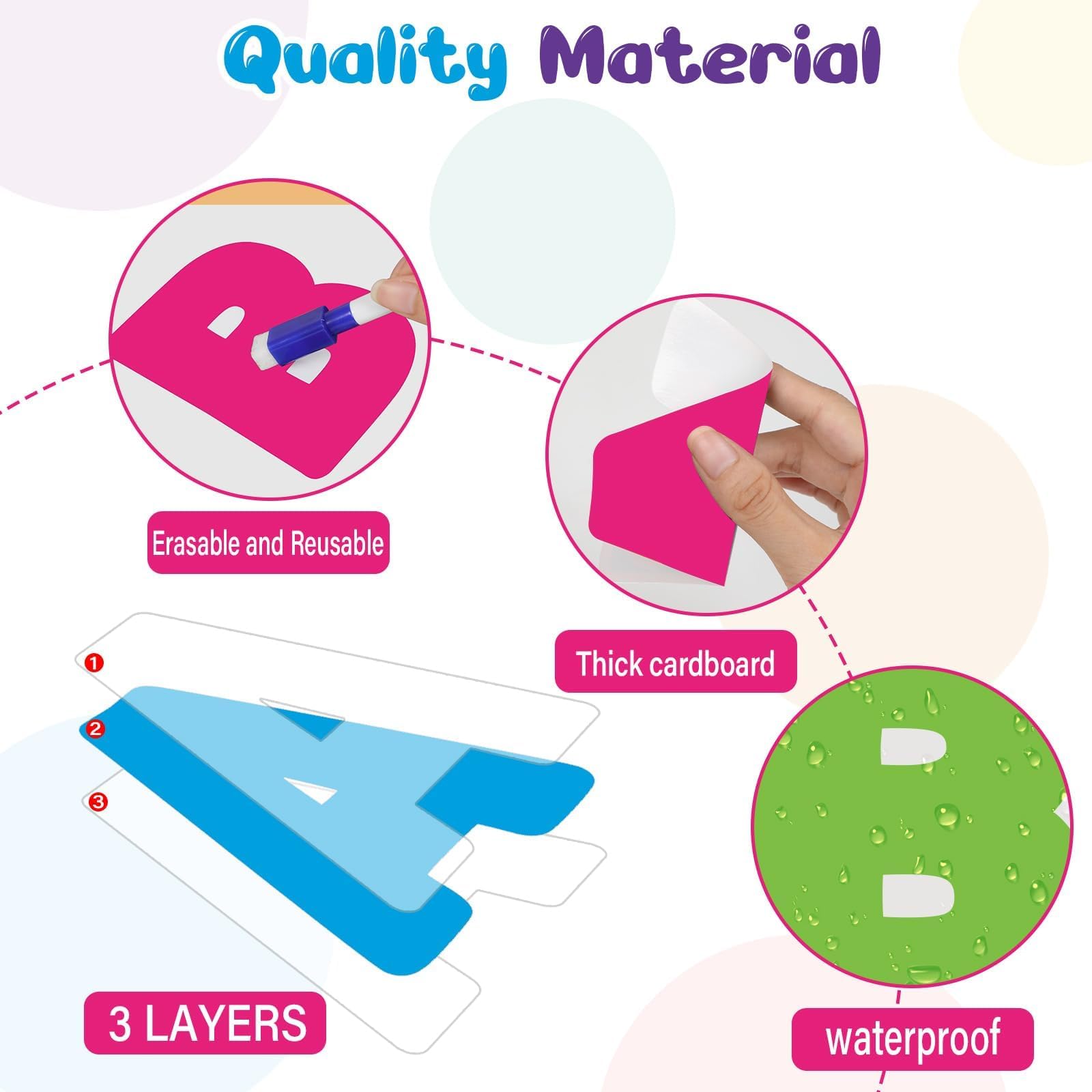 Snapklik.com : 260 PCS Bulletin Board Letters For Classroom 4” Letters ...