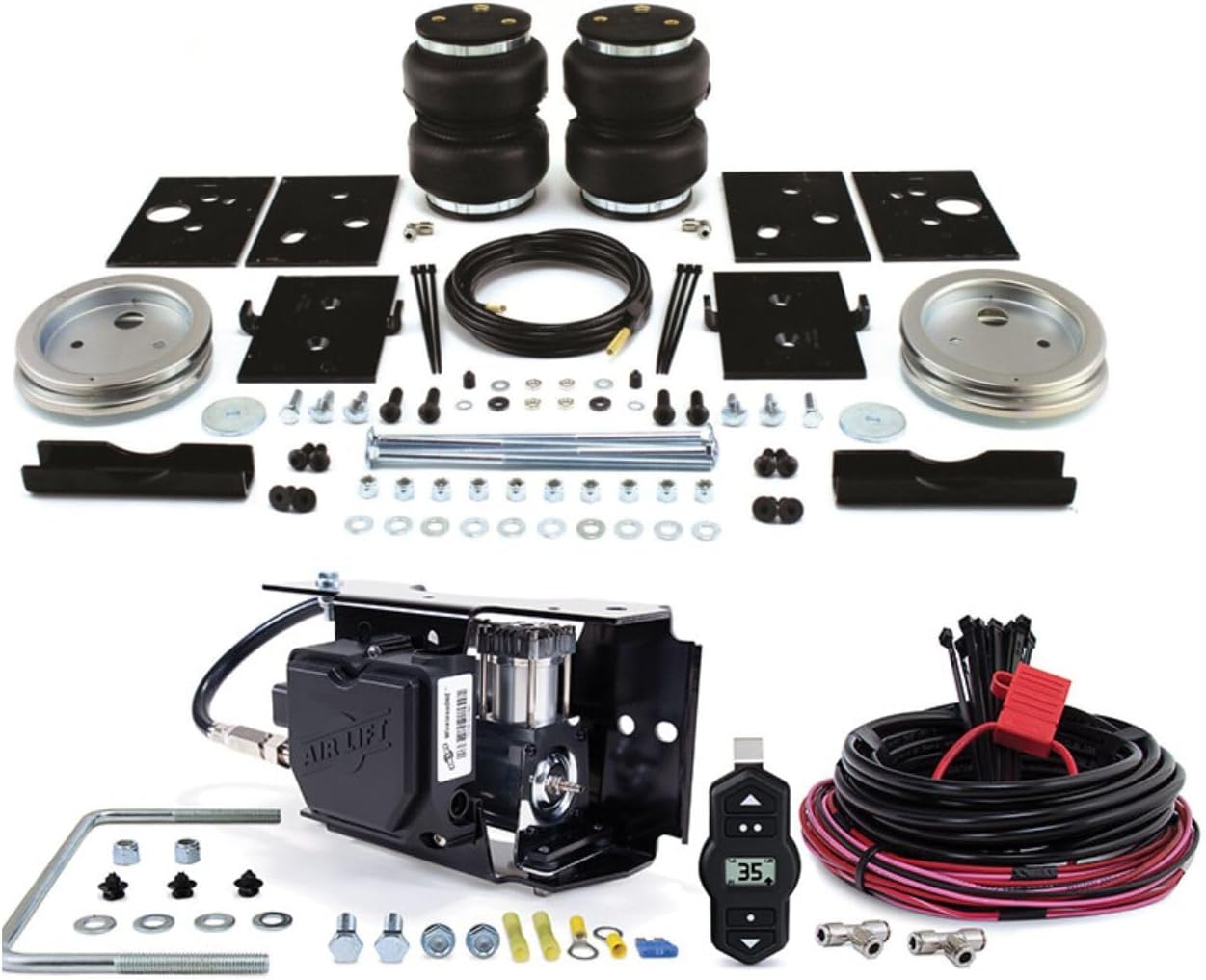 Amazon.com: Air Lift 57396 25592 LoadLifter 5000 Rear Air Spring Kit ...