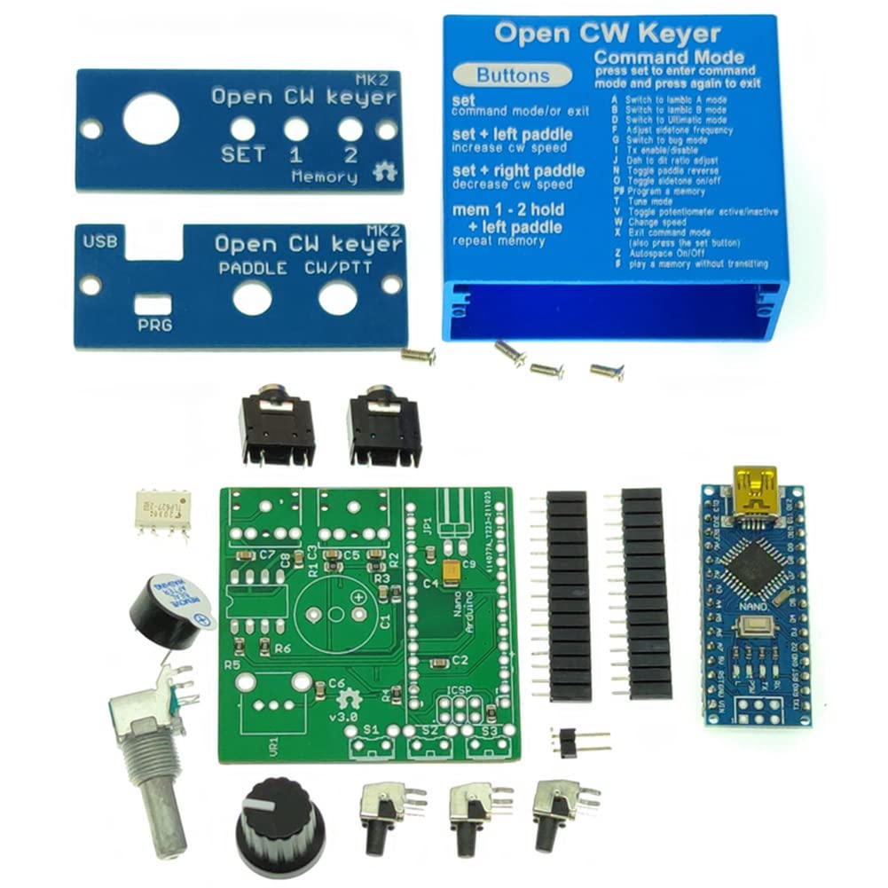 Yepar Open Cw Keyer Mk2 Kit With Metal Case Cw | Desertcart INDIA
