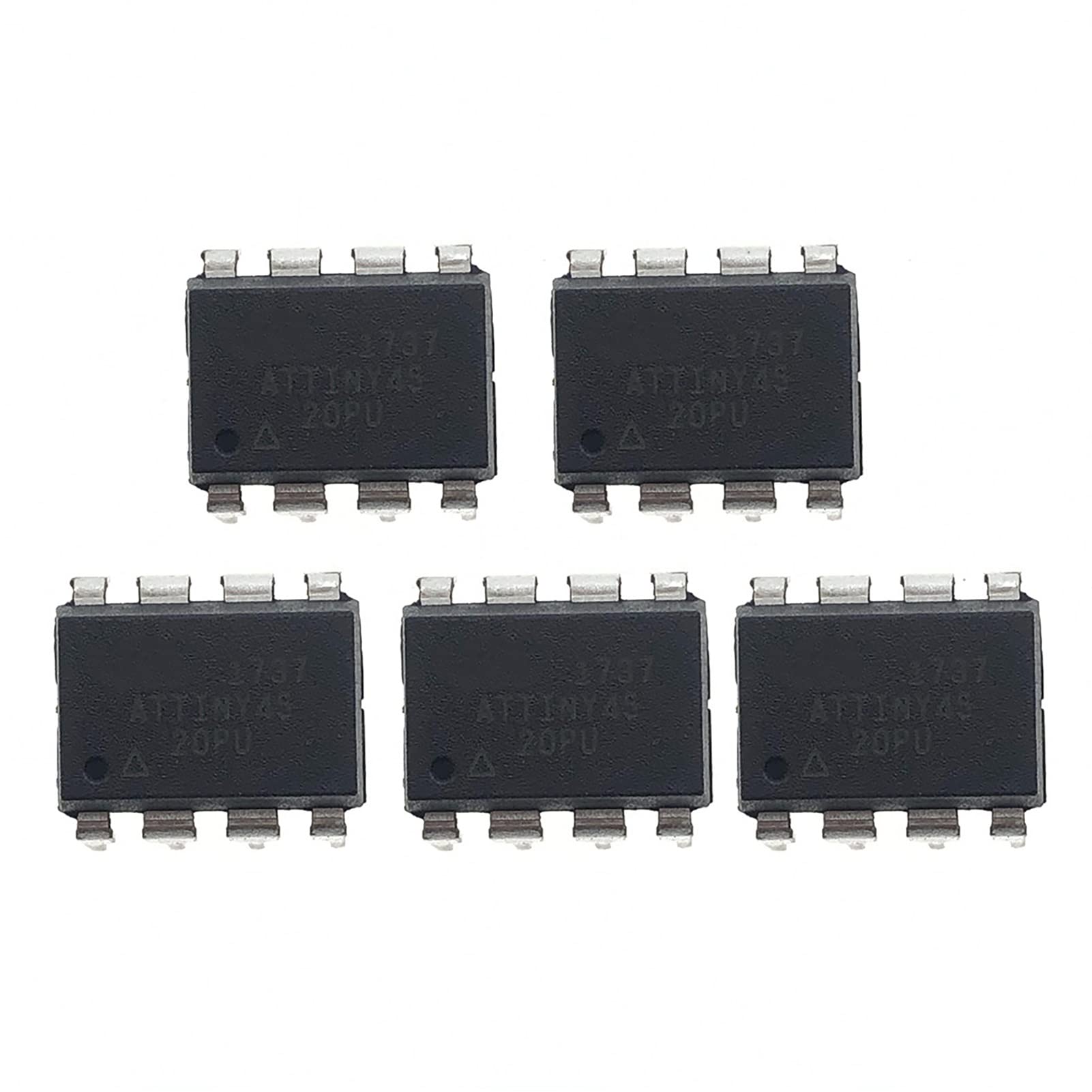 Buy AVR 8-bit RISC Chips ATTINY45-20PU Low Power Programmable 8 Bit Microcontroller 1.8/2.7-5.5V ...