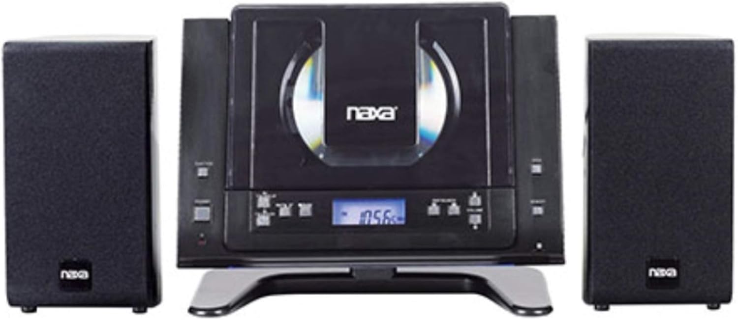 Amazon.com: Naxa Digital MP3/CD Micro System with PLL Digital AM/FM ...