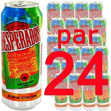 Desperados Beer 50cl x24 5.9° : Amazon.fr: Grocery