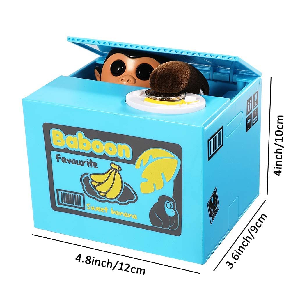 Money Saving Box Cartoon