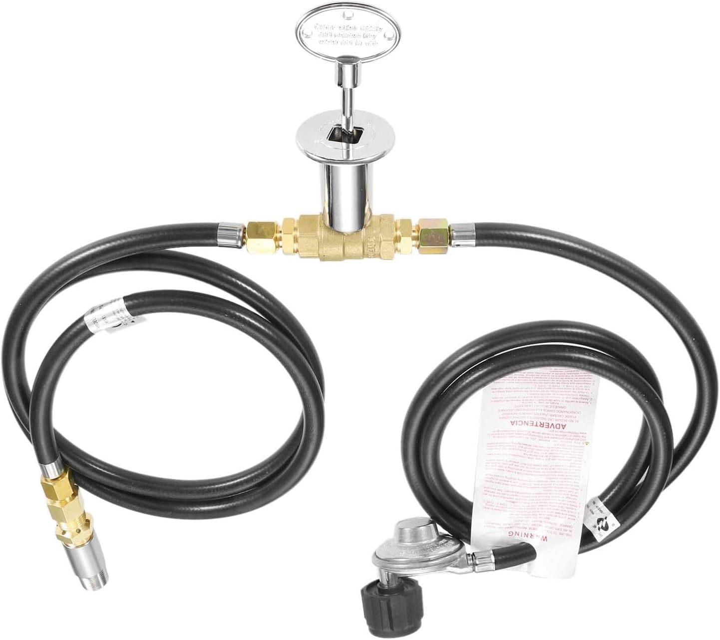 Amazon.com: LP Burner Connection Kit 150k BTU Air Mixer Chrome Key ...