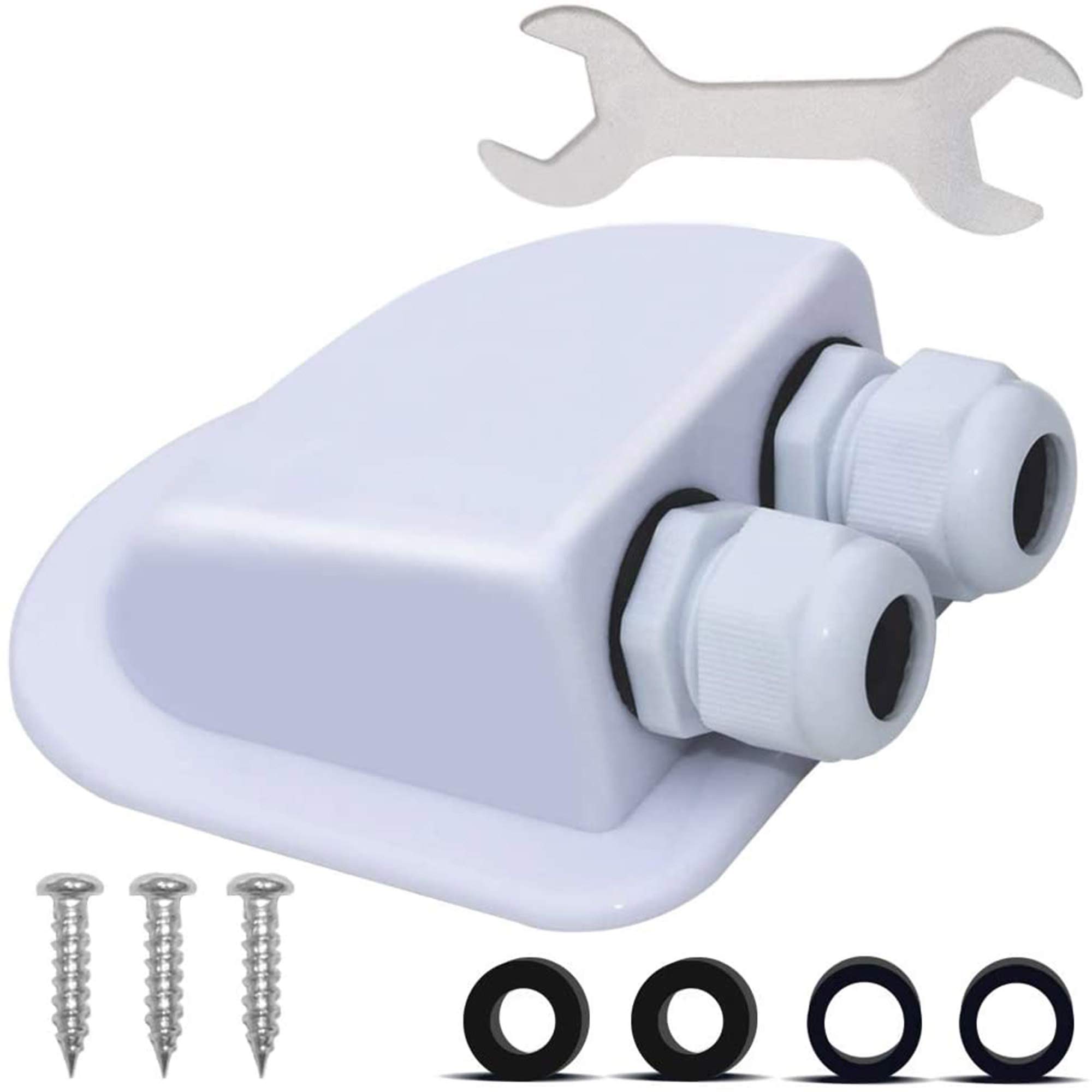 Buy ABS Double Solar-Cable-Entry-Gland-Housing, Weatherproof Cable ...