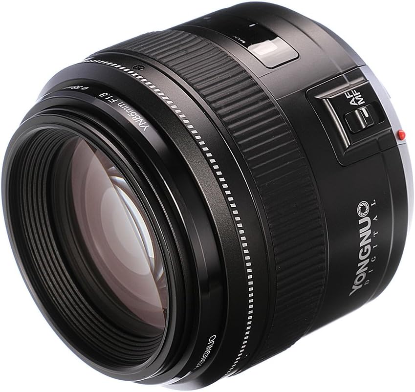 YONGNUO Objectif 85 mm F1.8 AF/MF standard pour appareil photo Canon EF ...