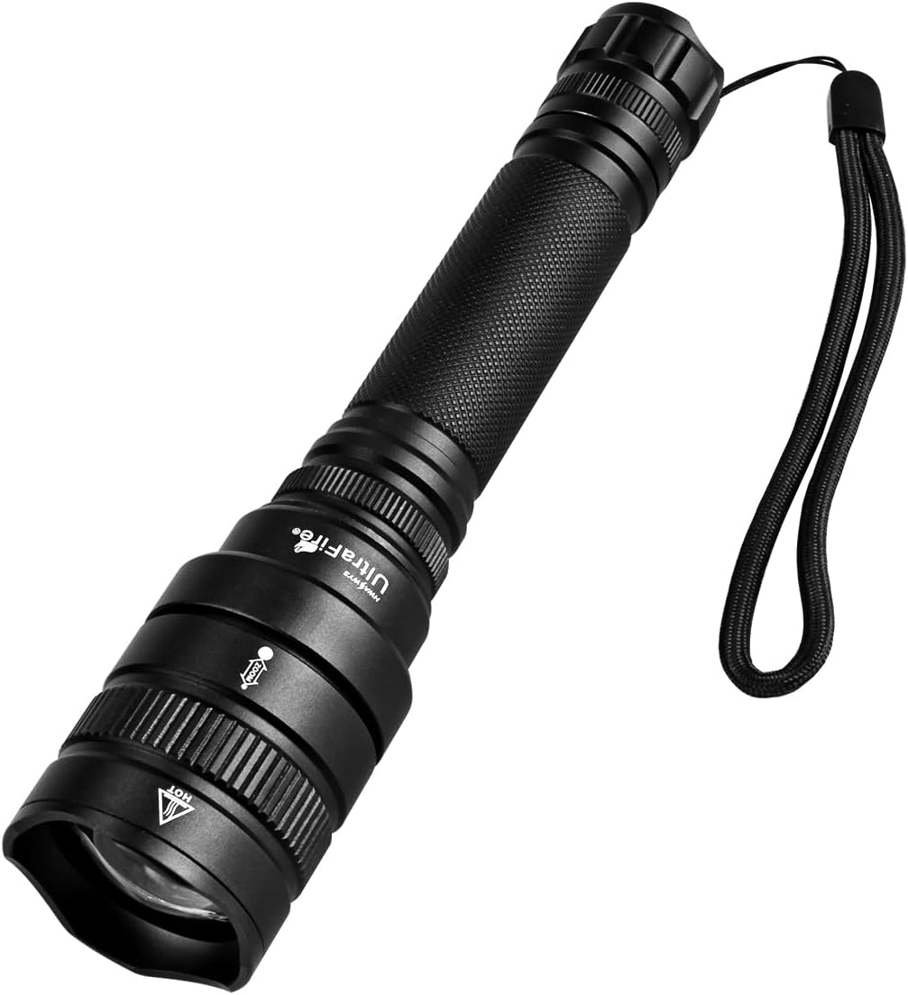ULTRAFIRE Flashlight 5 Modes 2000 Lumens Aluminum Alloy Material ...