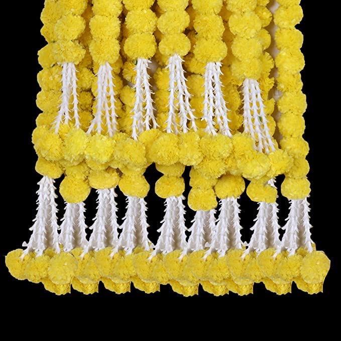 Buy SHREYA-FASHION® - Wedding Decorations Marigold Genda Phool Mala ...