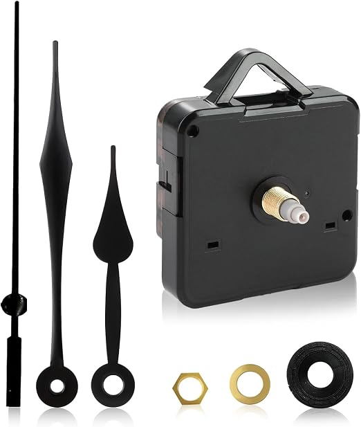 ZAPNIYL Silent Quartz Clock Mechanism - Battery Powered High Torque ...