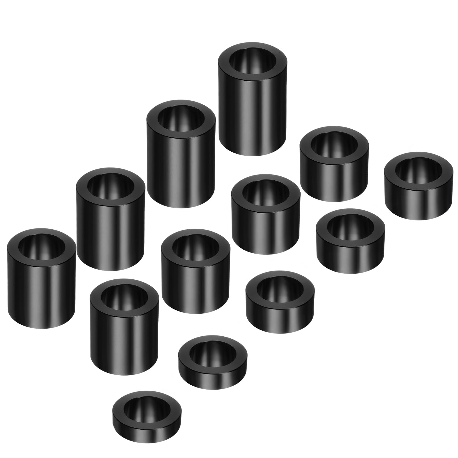 Amazon.com: uxcell 13pcs Axle Reducer Spacer Set 1-1/4" Wheel Spacer ...