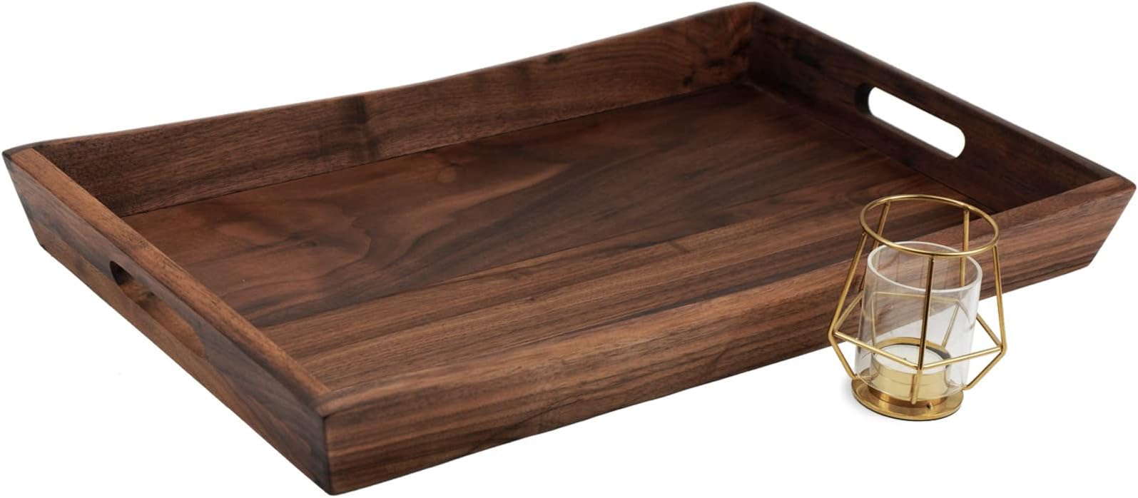 Amazon.com: Coffee Table Serving Tray - Rustic Style Farmhouse Decor ...