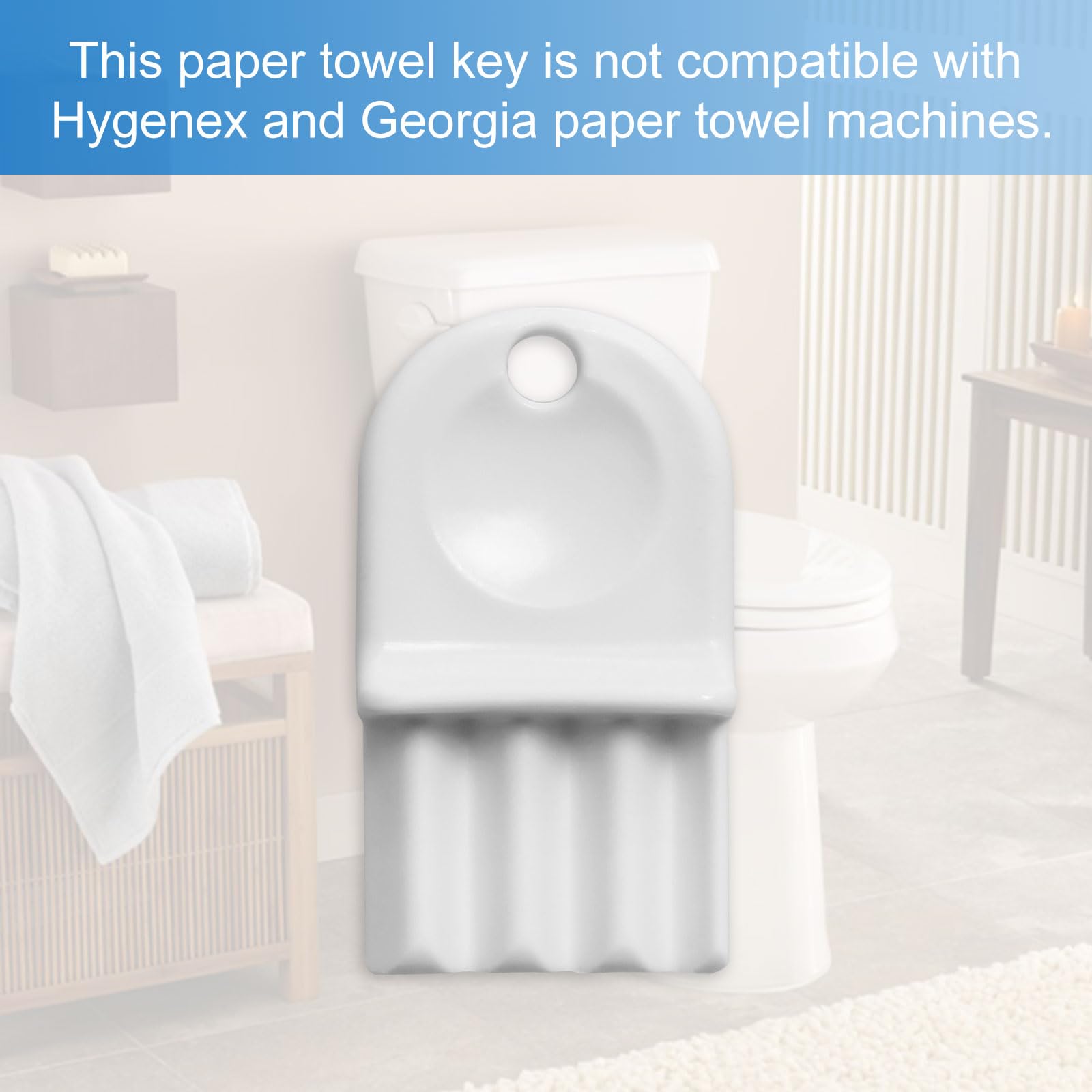 Snapklik.com : VIDABTE Universal Waffle Toilet Paper Dispenser Key ...