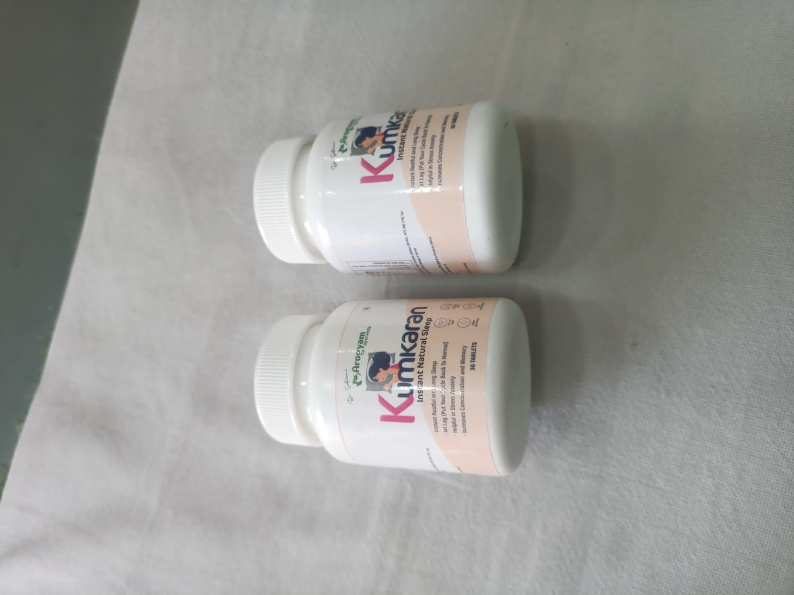 AROGYAM Ayurveda Kumkaran Natural Sleep Tablets, Ayurveda Non-Habit ...