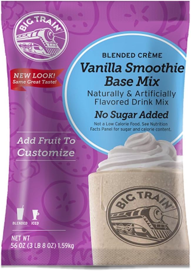 Amazon.com : Big Train Fit Frappe Chocolate Protein Beverage Mix, 3 ...