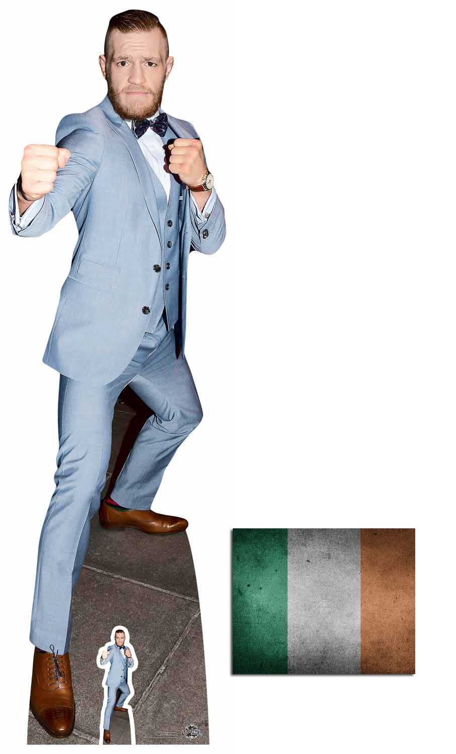 Fan Pack - Conor McG Boxer/MMA Star Lifesize and Mini Cardboard Cutout ...