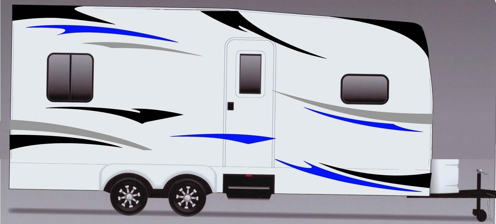 Amazon.com: RV, Trailer Hauler, Camper, Motor-Home Large Decals ...