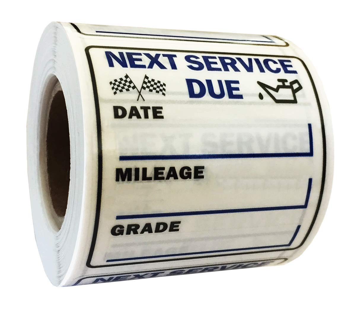Buy Oil Change Stickers 500 Pcs Per Roll-Service Reminder Stickers-2 ...