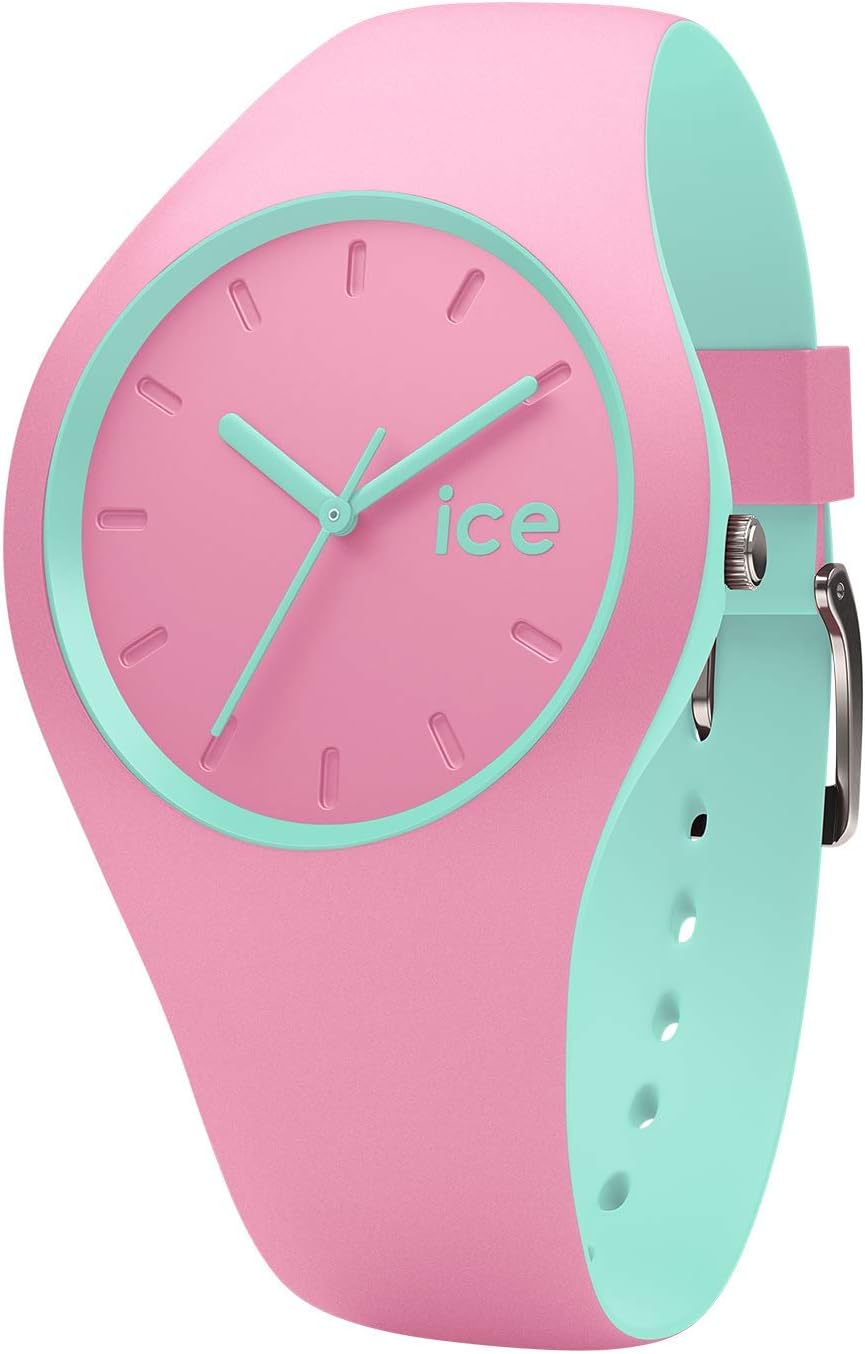 ICE-WATCH - Ice Duo Dusty coral - Women's Wristwatch With Silicon Strap ...