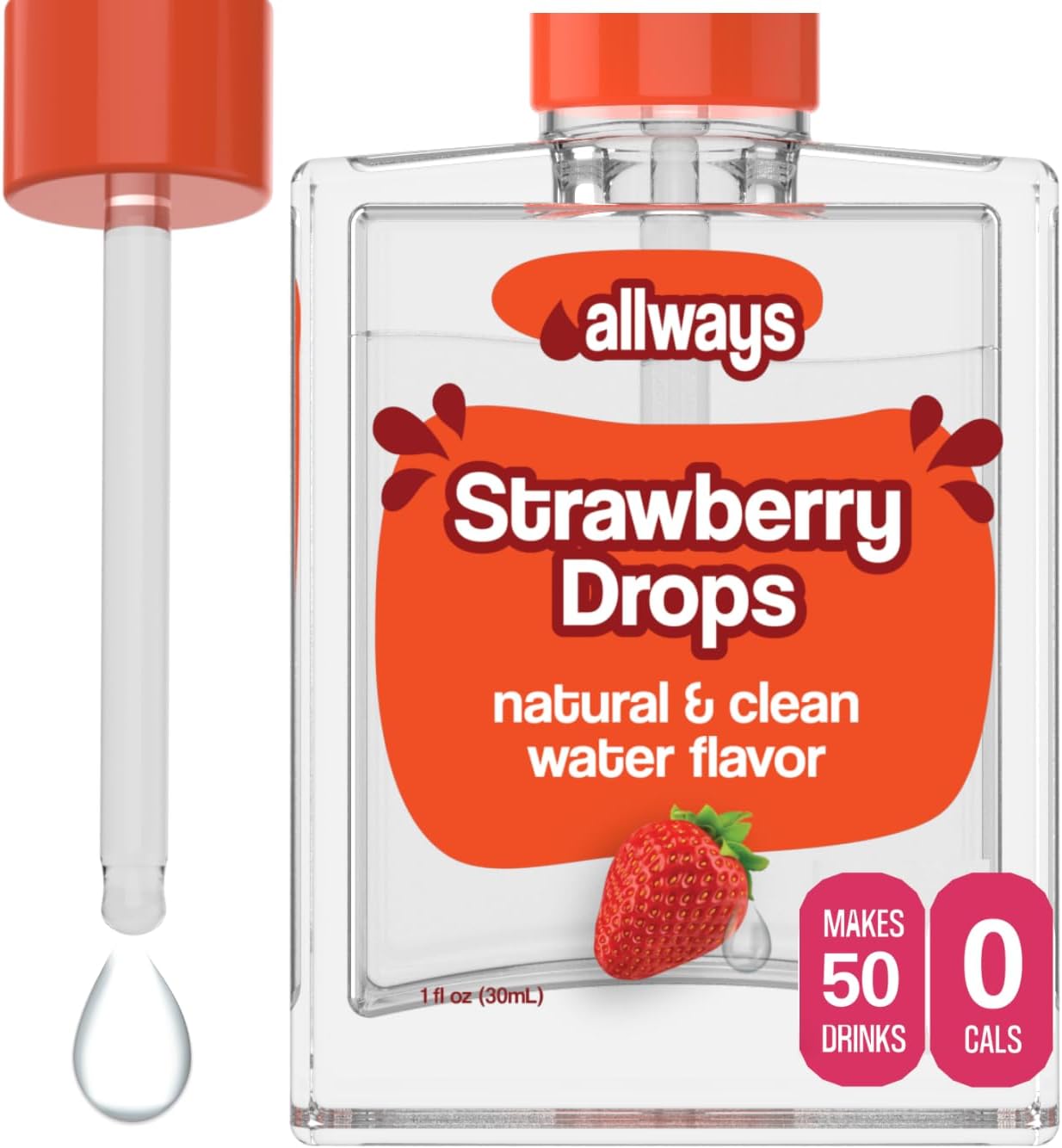 Amazon.com: Allways Drops, Liquid Water Enhancer Drink Mix, Natural ...