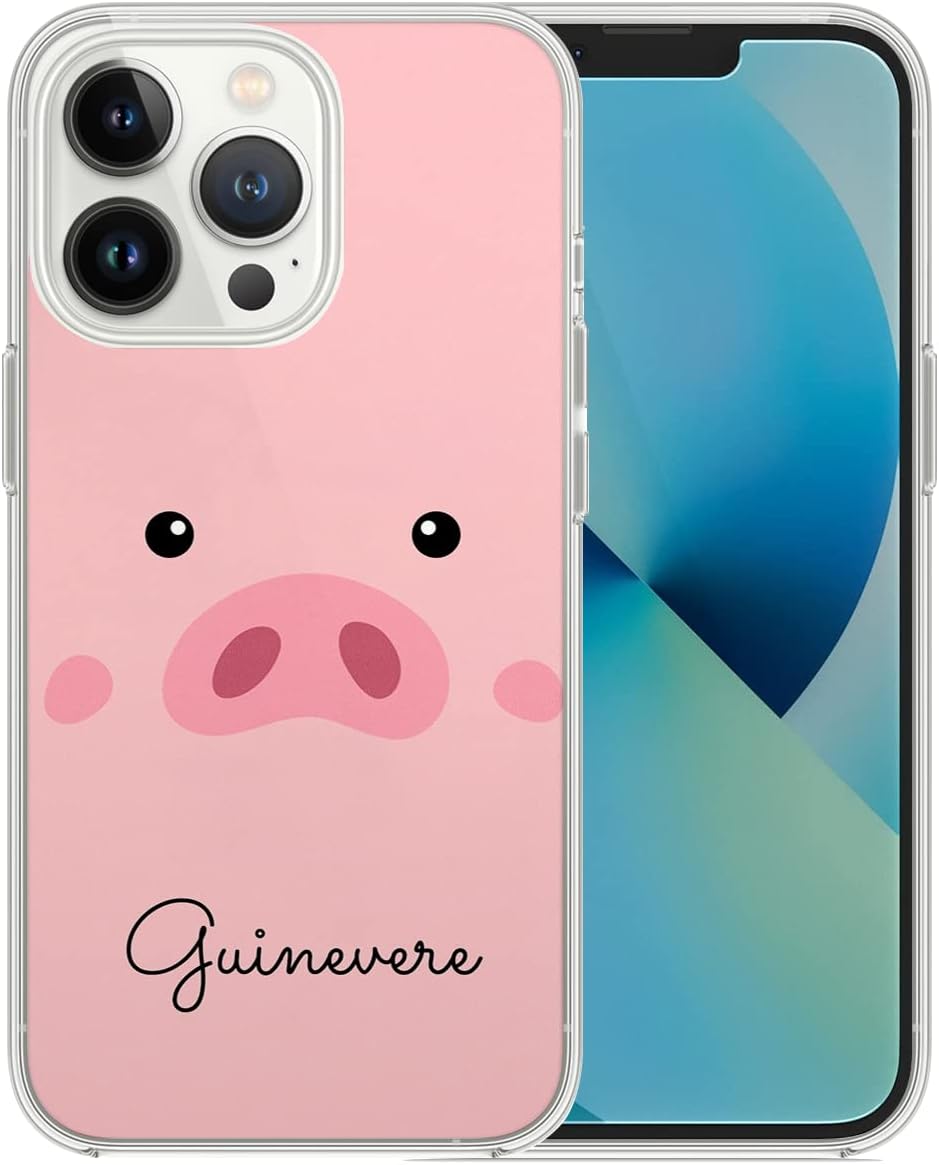 Amazon.com: Somlatic Custom Phone Case Personalized Pig Phone Cases ...
