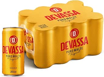 Cerveja Devassa Puro Malte, Pack 12 Latas de 269ml | Amazon.com.br