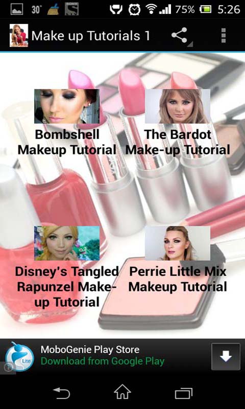 Makeup Tutorials for Girls Vol 1 - App on Amazon Appstore
