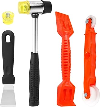 POHOVE Window Glazing Tool Kit,4PCS Heavy-Duty Glazing Tools,Glazing ...