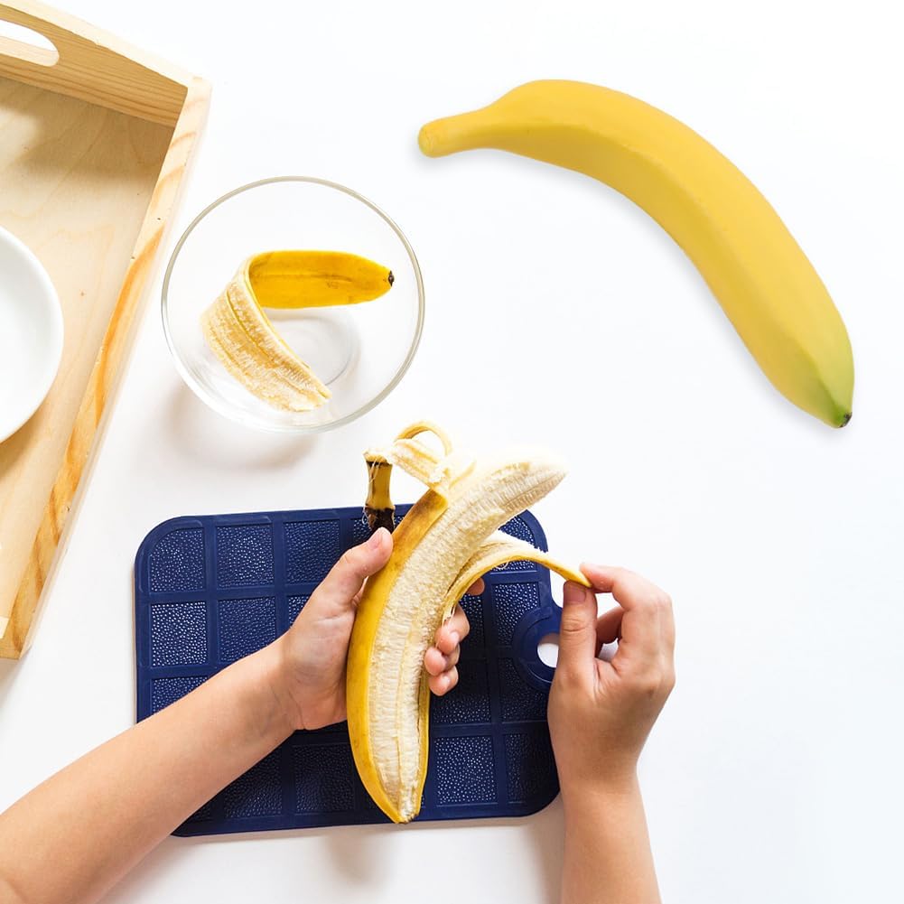 Plátanos artificiales falsos de plátano realista, plátanos amarillos ...