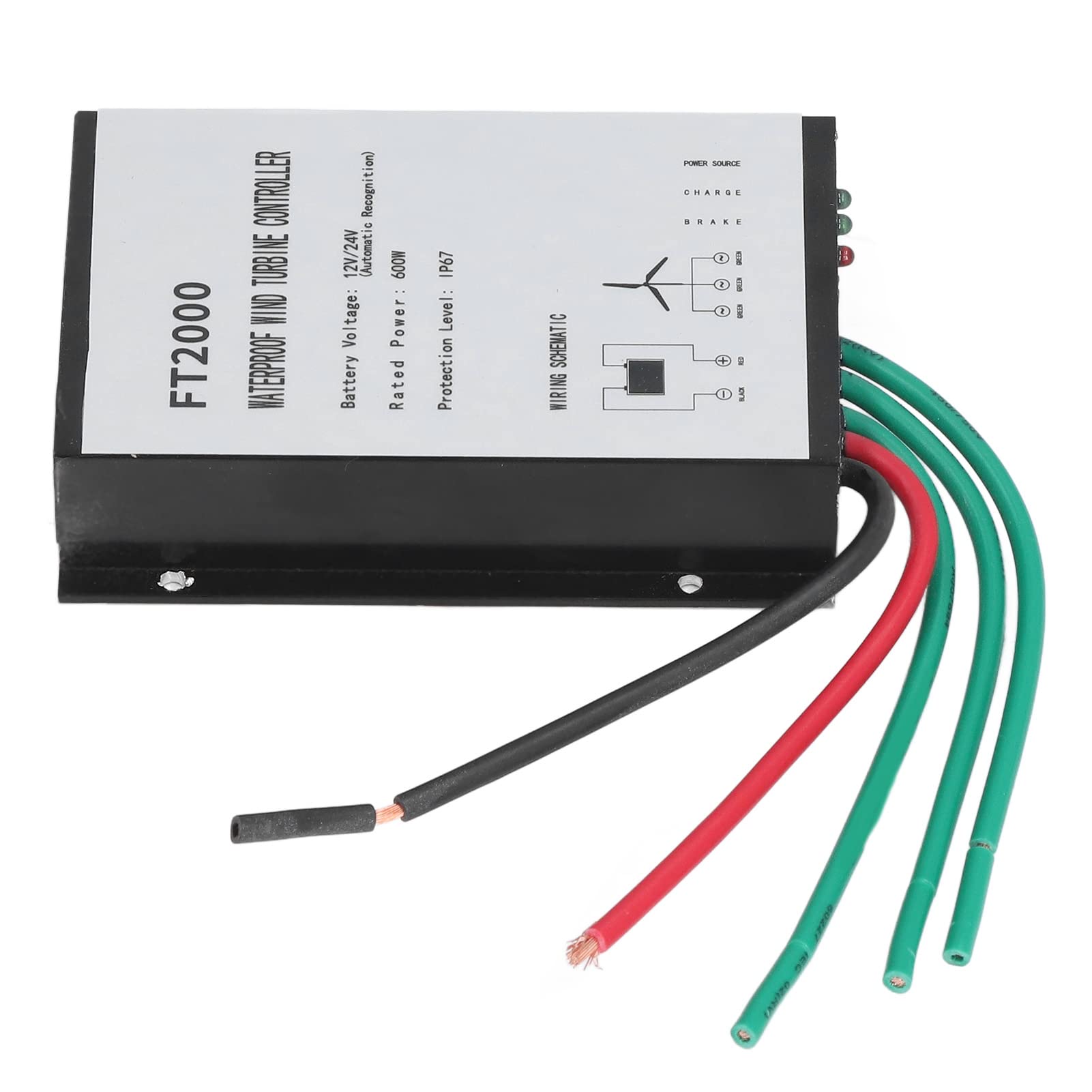 Buy Wind Turbine Charge Controller IP67 Waterproof Automatic FT2000 ...