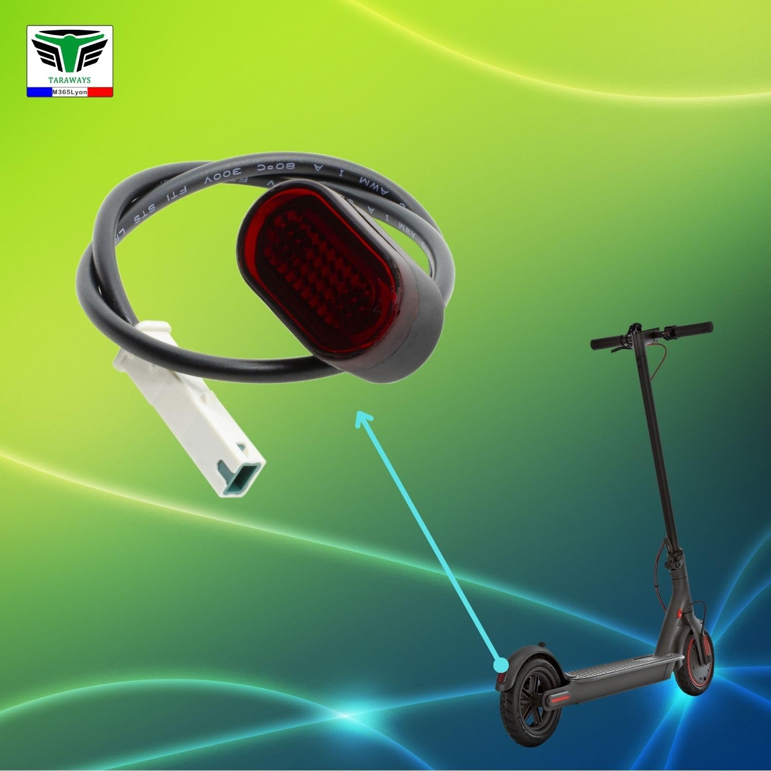 Recambio Kukirin G2 Pro Cable Freno Trasero Para Patinete Kukirin G2 ...