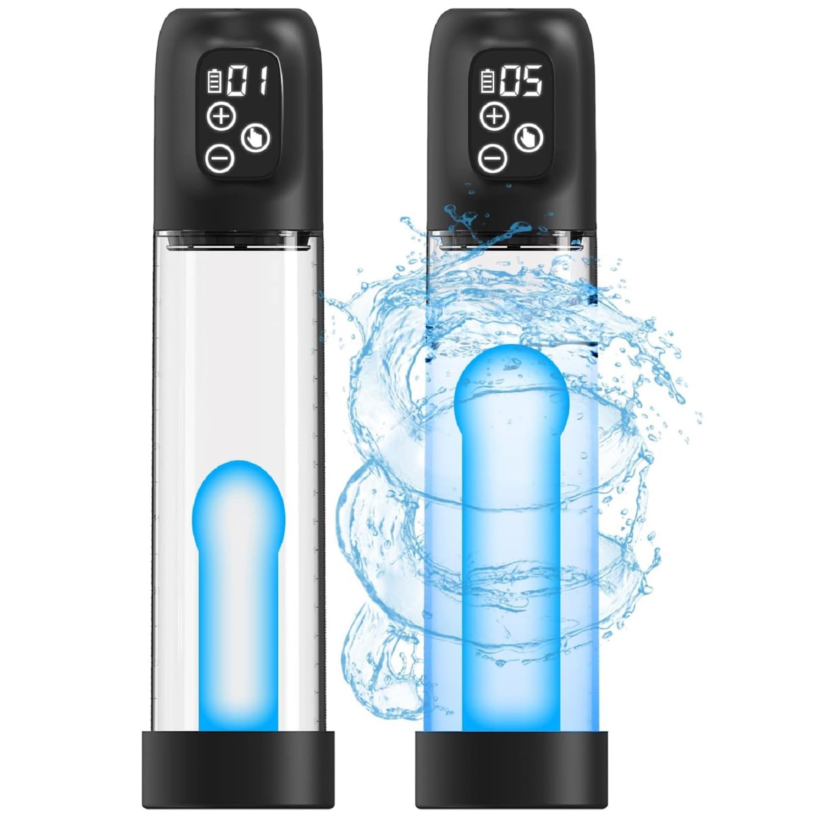 Water Penis Pump - Automatic Electric Vacuum Penis Enlarger Bath ...