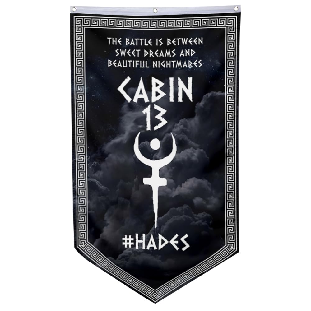 Amazon.com : Yanbooch Cabin 13 Hades Banner Flag Man Cave Bed Room Home ...