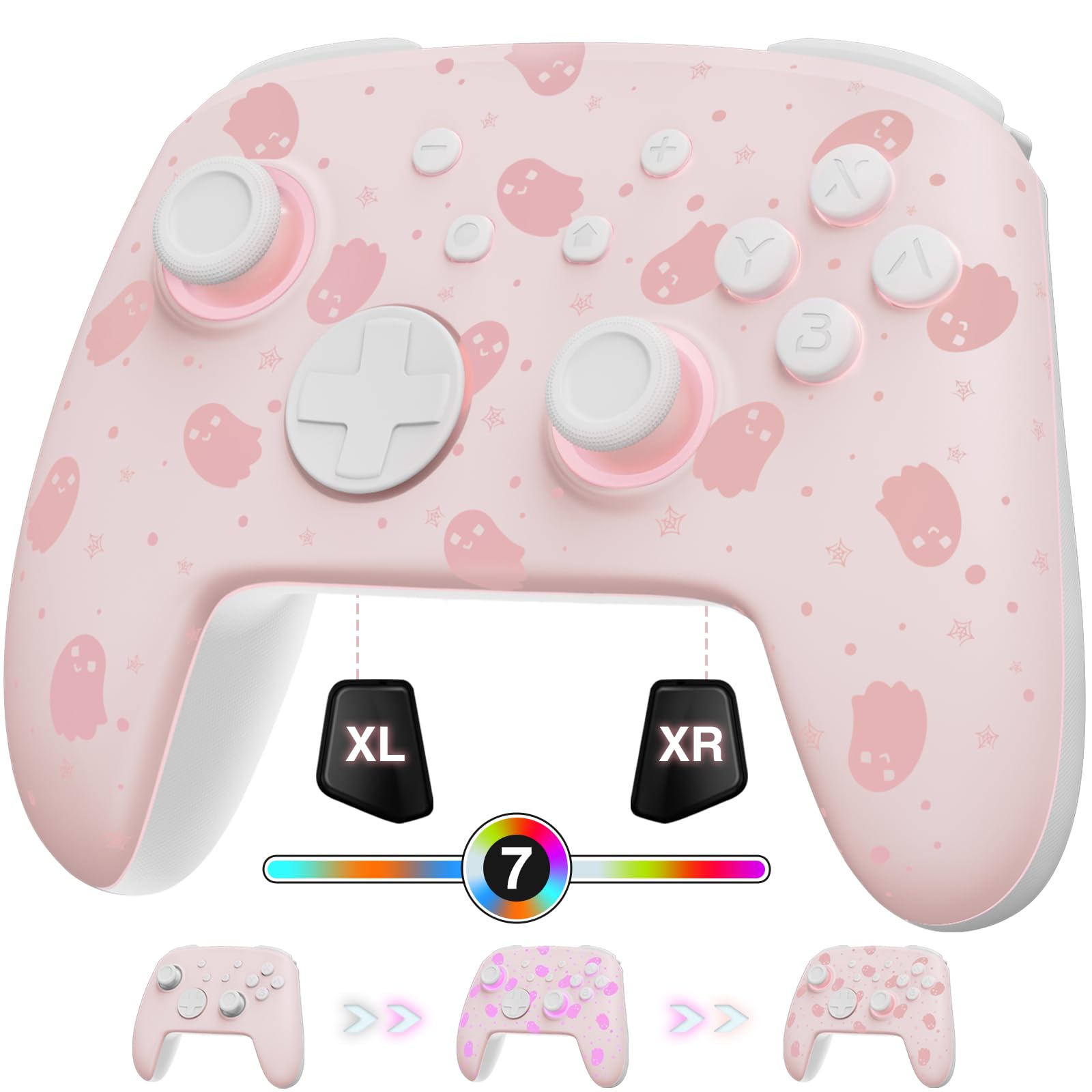 Snapklik.com : FUNLAB Luminous Pattern Firefly Switch Pro Controller Wireless