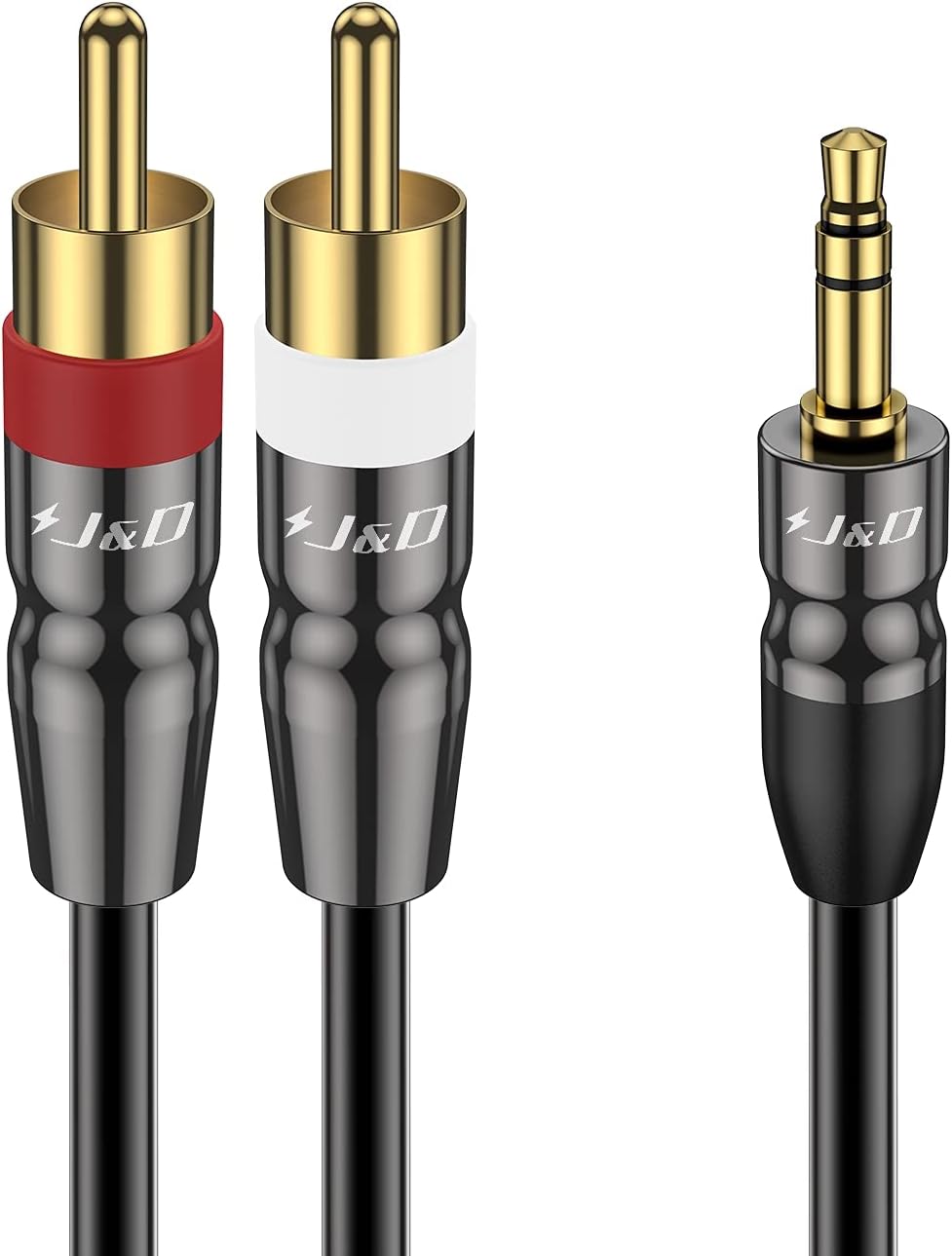 Amazon.com: RCA Cable 20Ft, 3.5mm Male to 2RCA Male Stereo Audio ...
