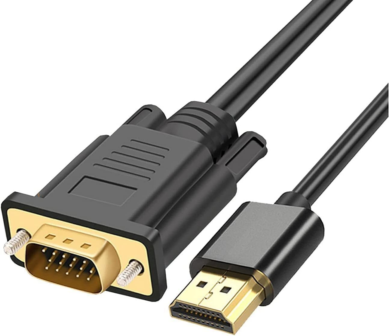 Multibao HDMI to VGA Cable, 1080P Gold plated Built-in IC Chip HDMI ...