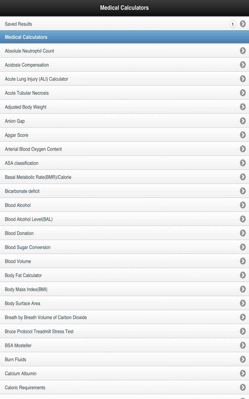 Medical Calculators - App on Amazon Appstore