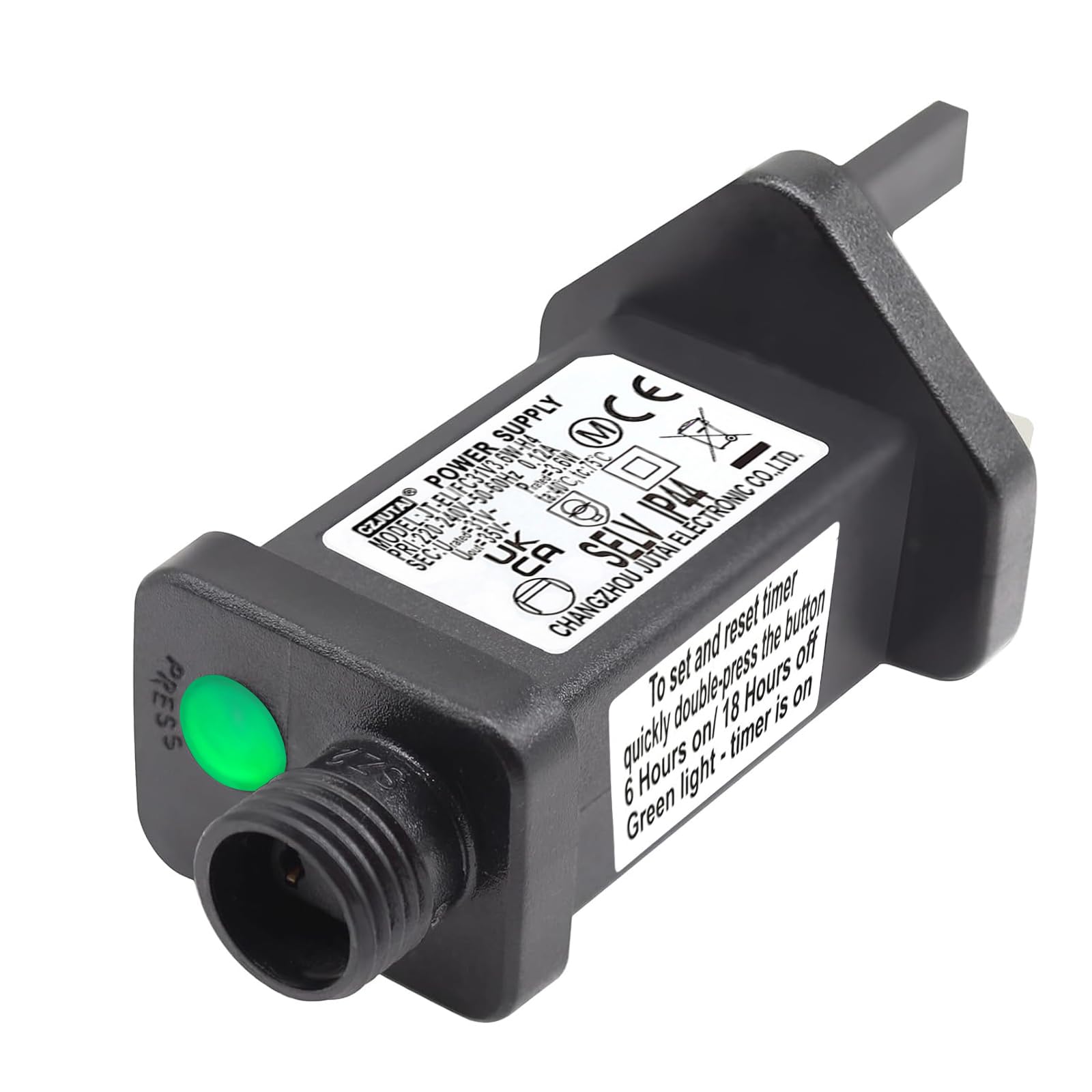 Cube-LED 31V 3.6W Transformer for CZJUTAI JT-EL/FC31V/3.6W with 8 Modes ...