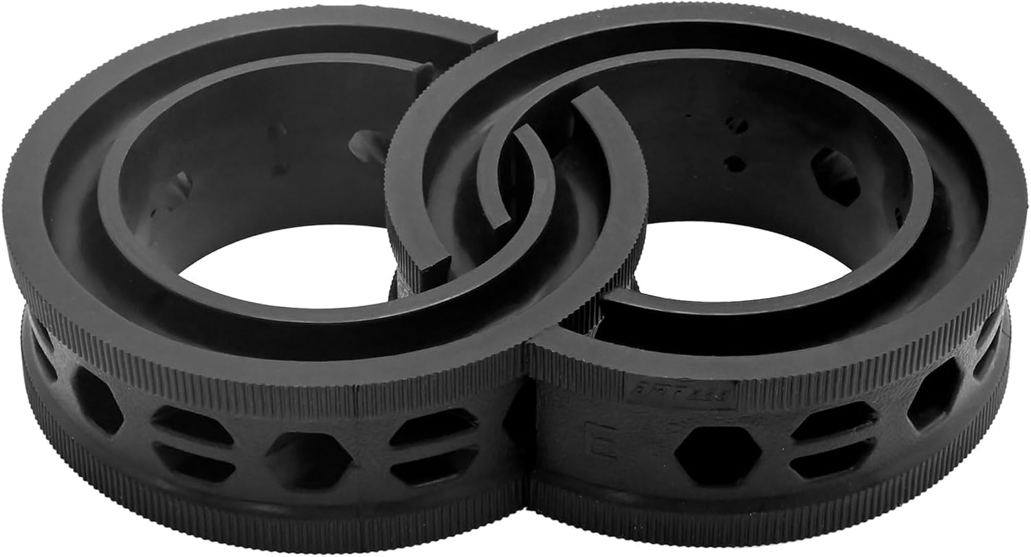 Ollanoos 2 Pcs Car Coil Spring Buffer, Black Rubber Buffer Car Shock ...