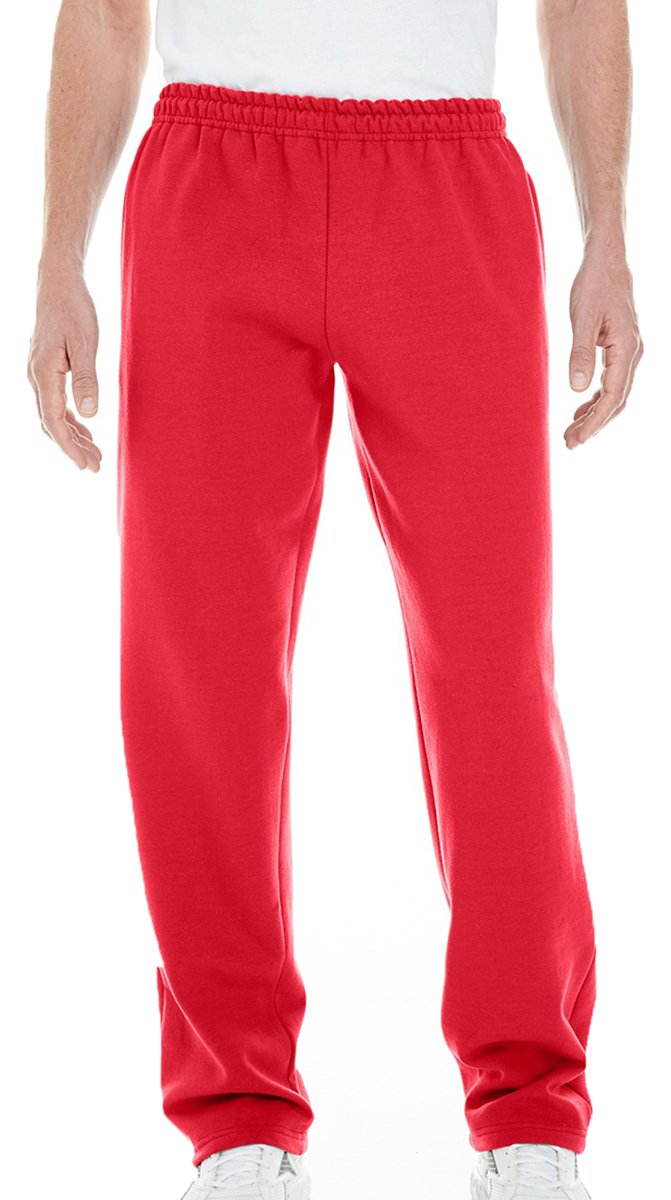 Snapklik.com : Gildan Adult Heavy Blend Adult 8 Oz Open-Bottom Sweatpants