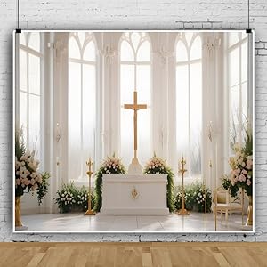 Amazon.com : 10x8ft Religious Easter Backdrops for Photography ...