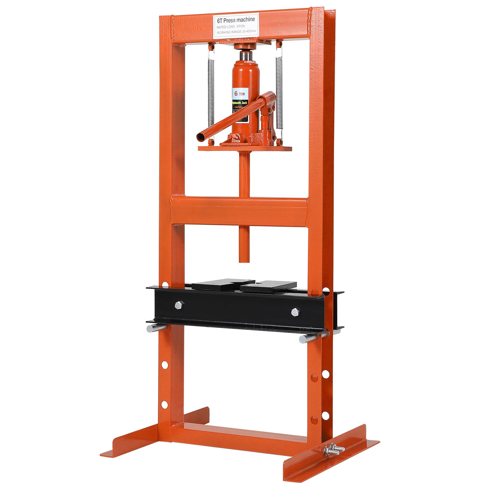 Snapklik.com : 6Ton Hydraulic Press, Heavy Duty H-Frame Garage Floor ...
