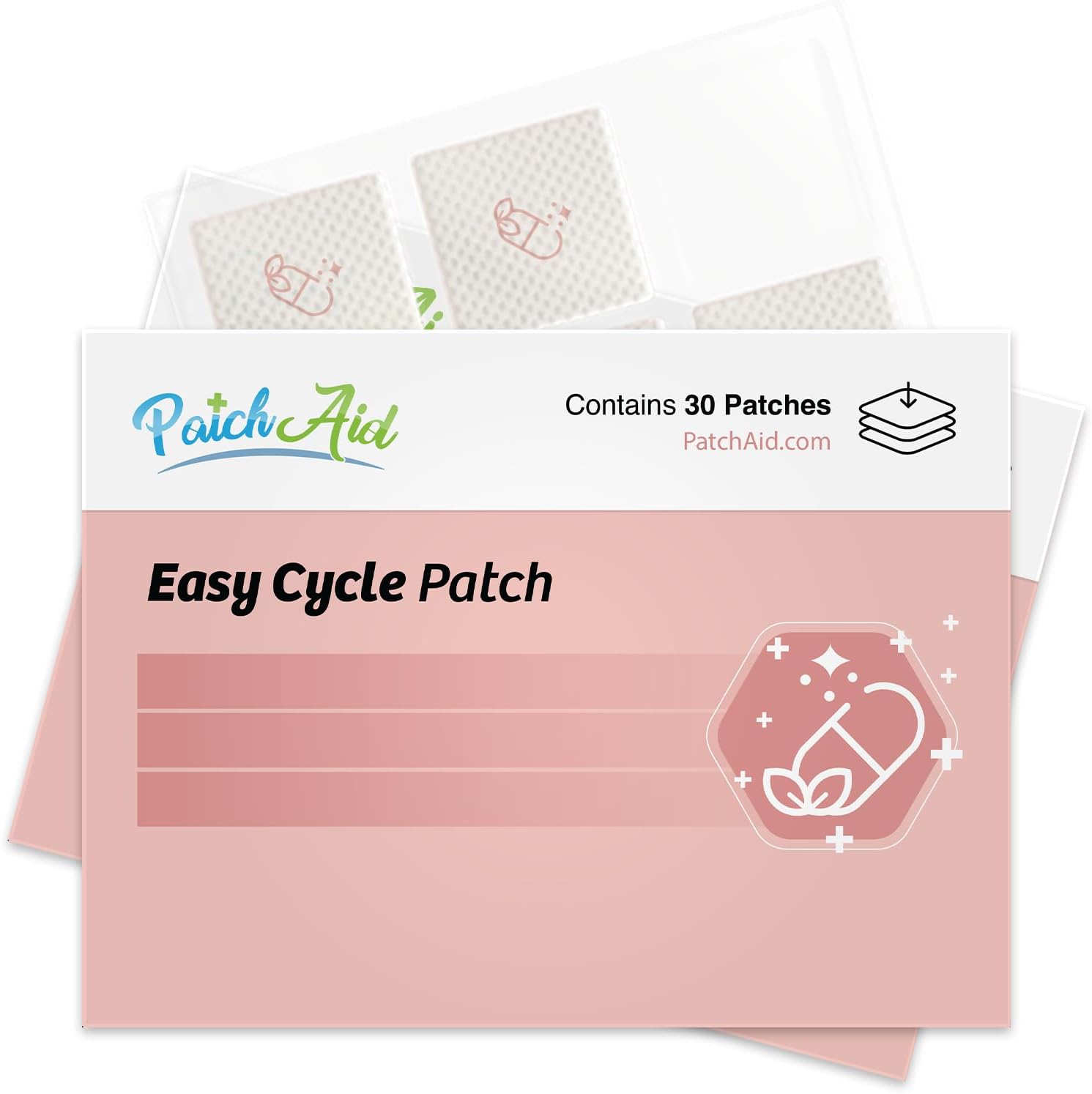 Amazon.com: Easy Cycle Patch by PatchAid 30-Day Supply : Health & Household