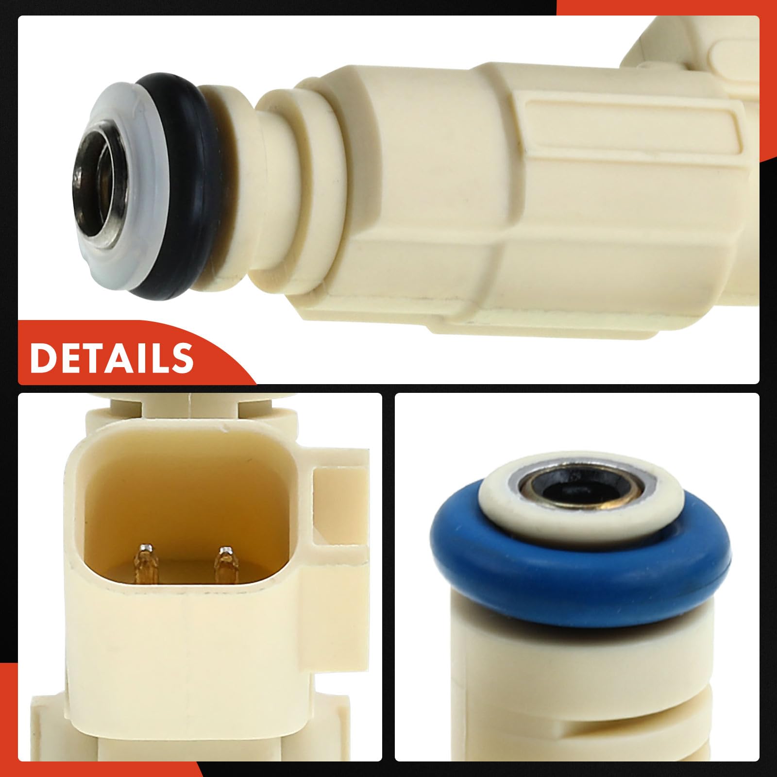A-Premium Fuel Injectors Compatible with Ford Expedition 2003-2004, V8 ...