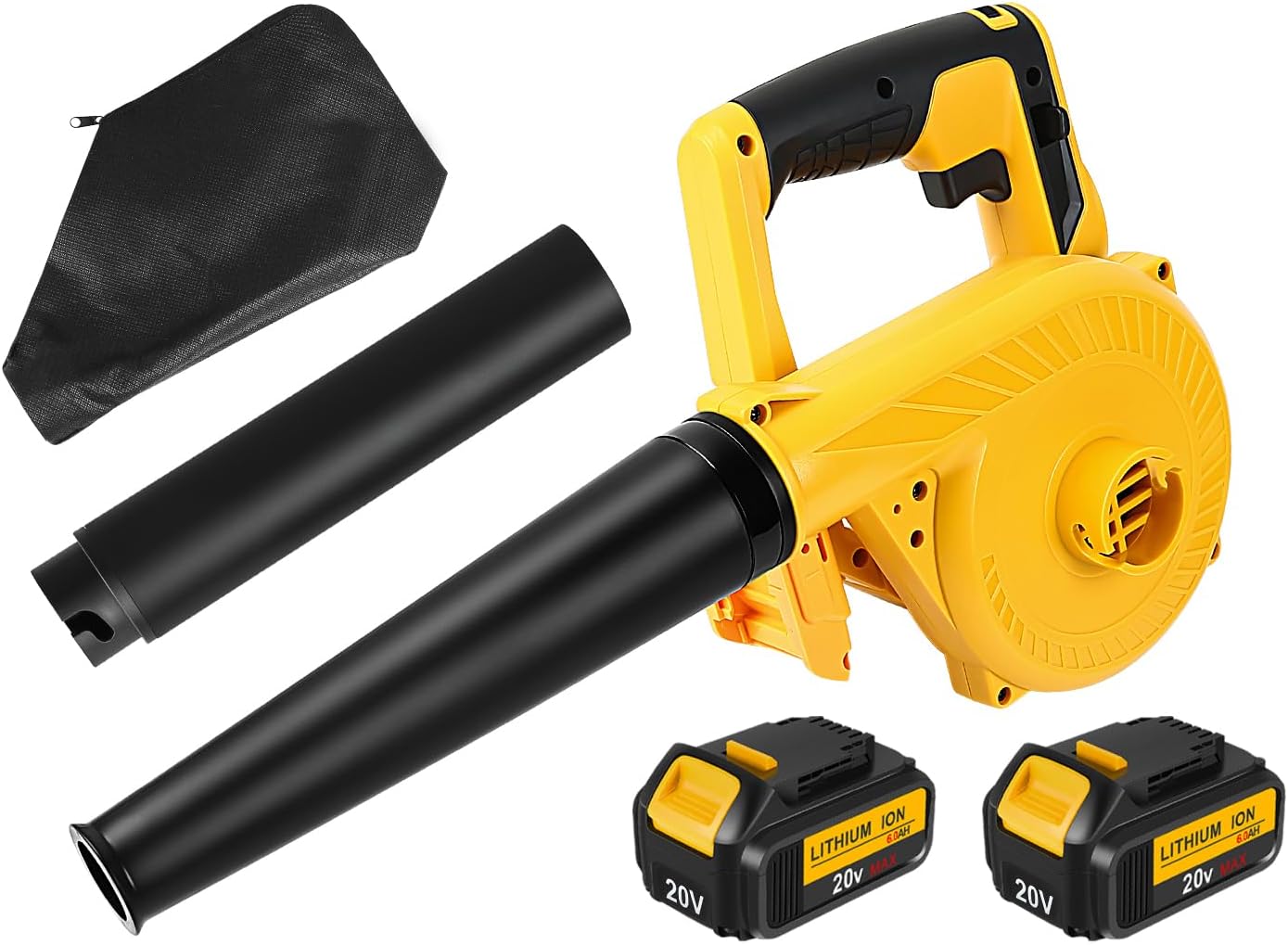 Amazon.com: Aoasur Leaf Blower 20v Max Compatible with Dewalt 20V ...