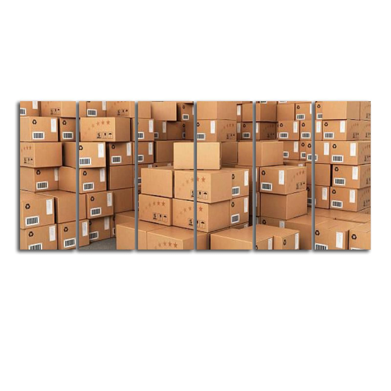 Cardboard Box Wall Art